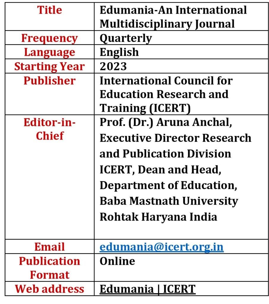 Edumania – ICERT