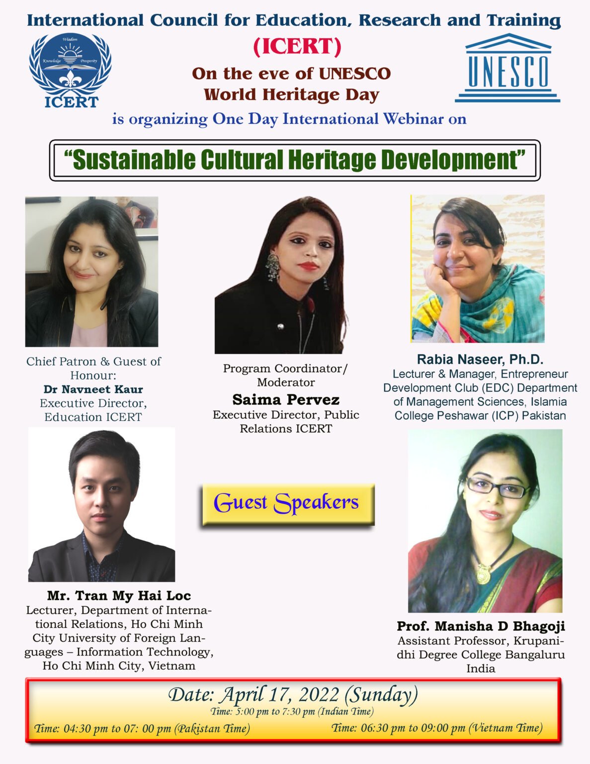 Environment, Art and Culture – ICERT